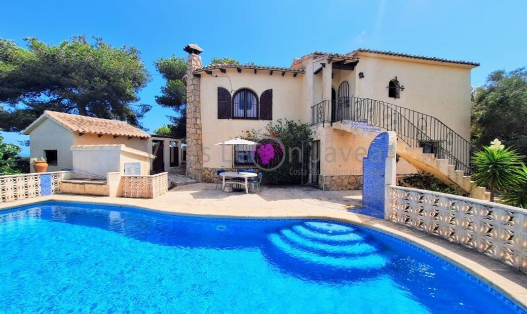 Small Villa With Sea And Mountain In Xabia / Javea, Valencian Community ...