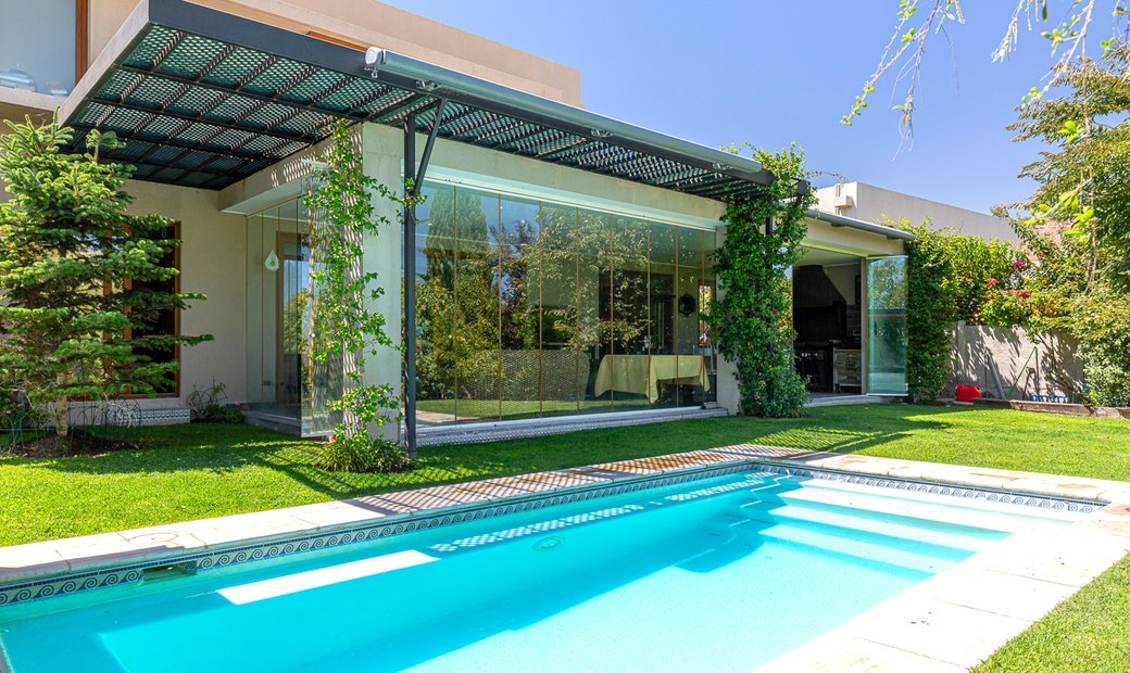 Mediterranean Style House In In Colina, Santiago Metropolitan Region ...