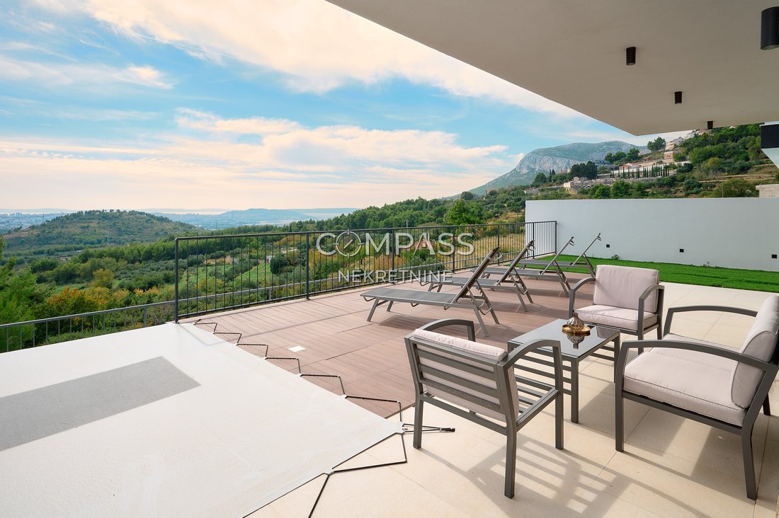 Beautiful Villa With An Open View Of In Klis, Split Dalmatia County ...
