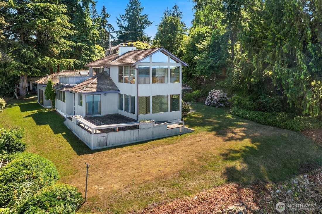 Private Retreat With Panoramic Island In Vashon, Washington, United ...