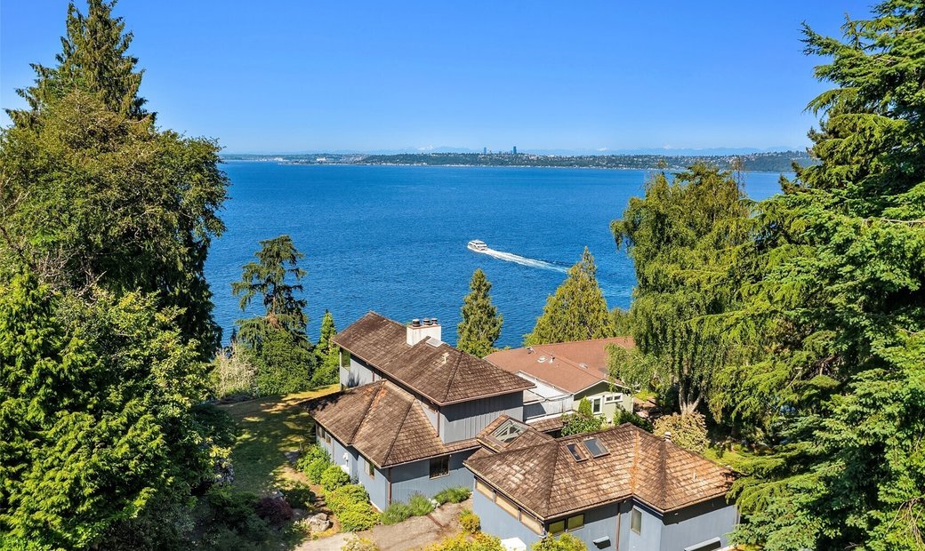 Private Retreat With Panoramic Island In Vashon, Washington, United ...