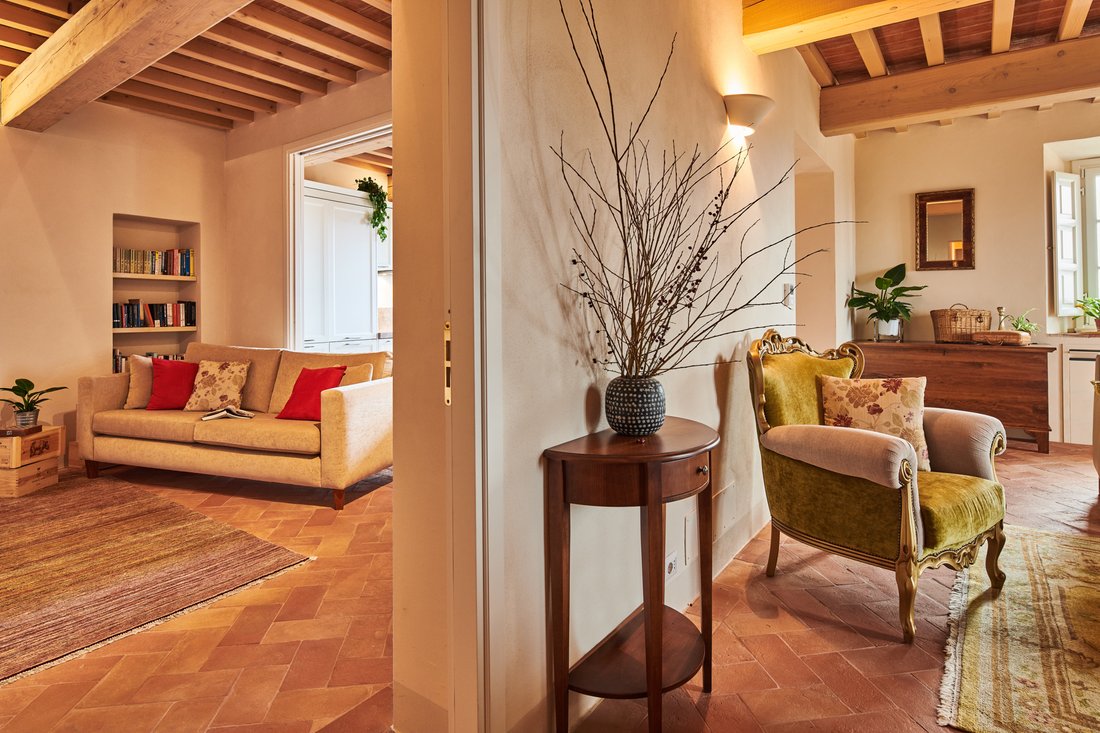 Luxury Apartment With Breathtaking Views Over In Castelfalfi, Tuscany ...