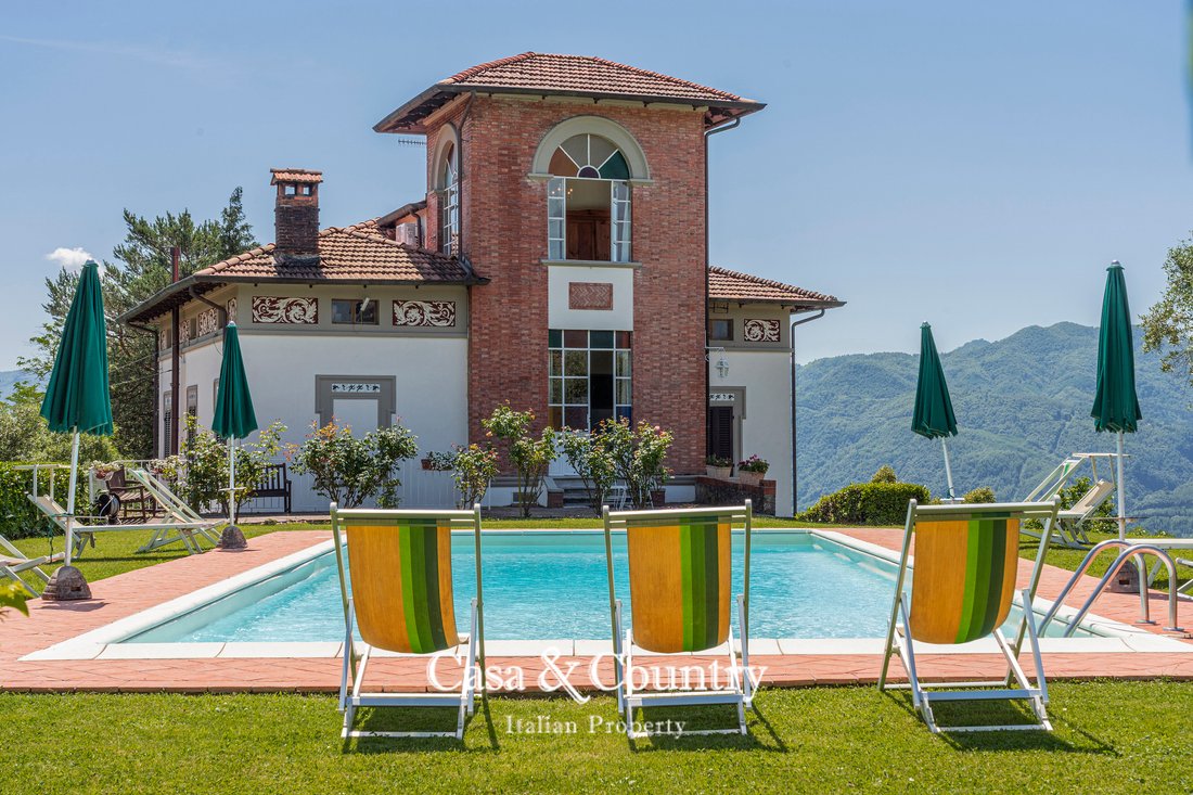 Villa Liberty Barga In Barga, Tuscany, Italy For Sale (15942284)