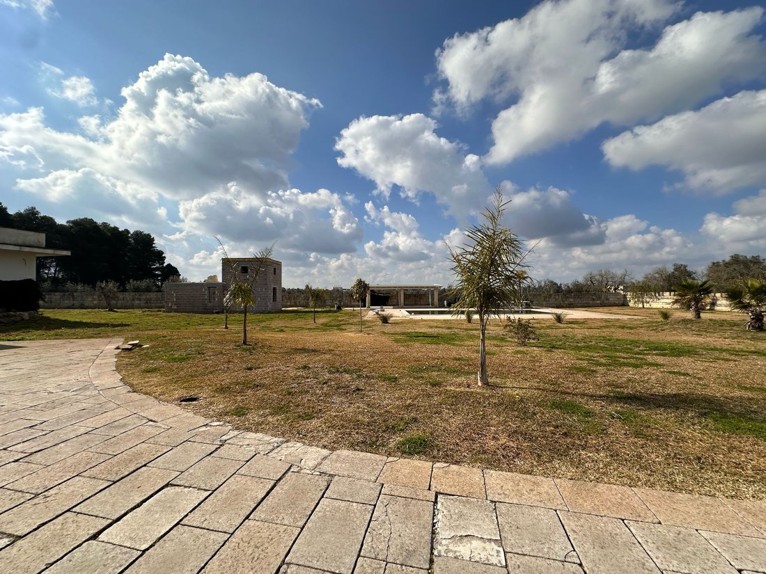 Villa Surrounded By Greenery With A Swimming Pool In Cursi, Apulia ...