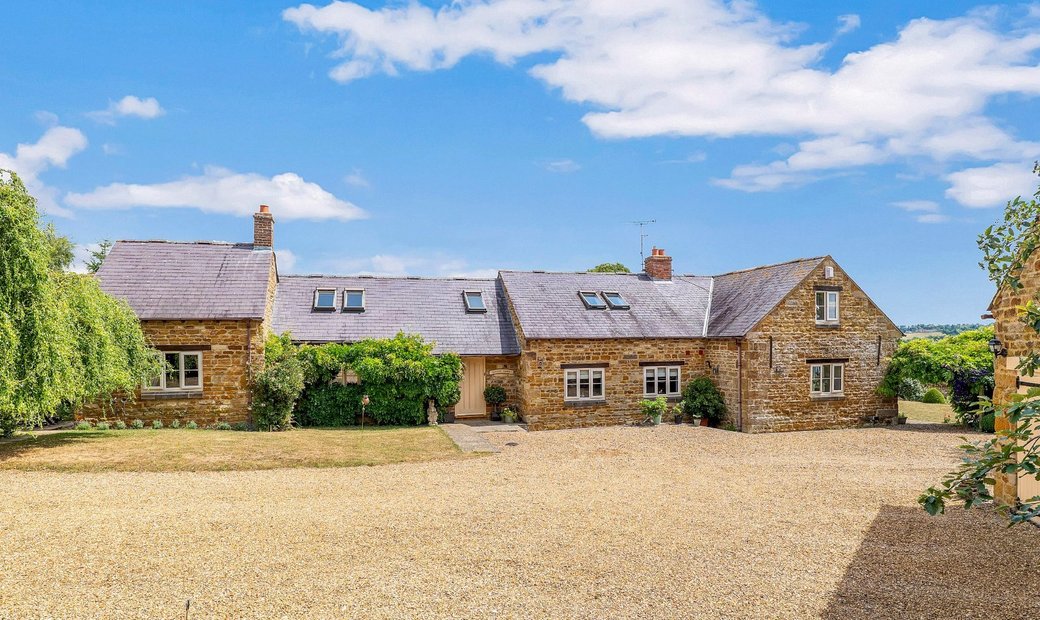 House, Main Street, In Bringhurst, England, Vereinigtes Königreich Zu ...