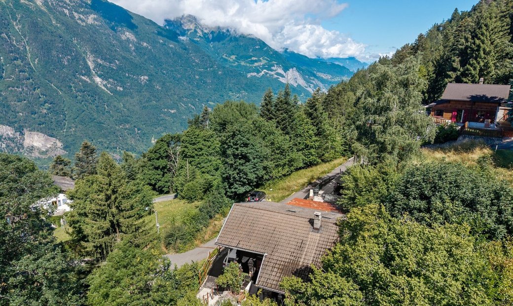 Individual Chalet In An Idyllic Setting In Dorénaz, Valais, Switzerland ...
