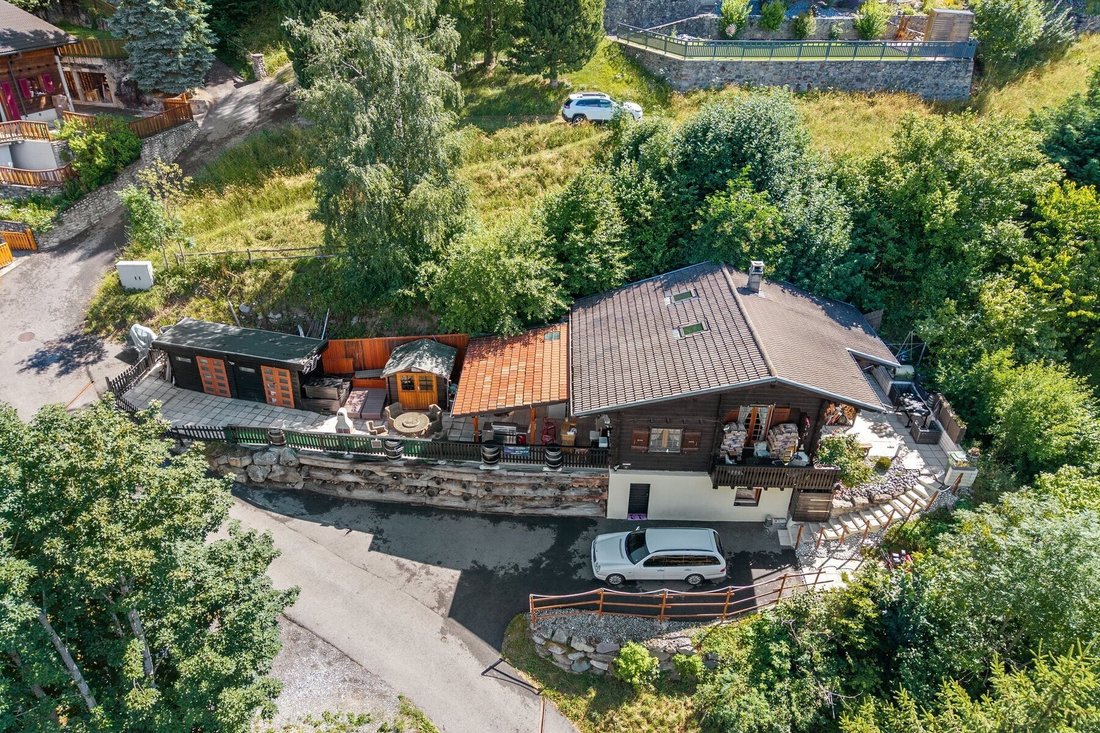Individual Chalet In An Idyllic Setting In Dorénaz, Valais, Switzerland ...