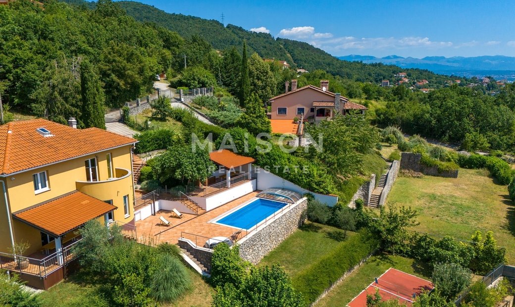 Ferienhaus Veprinac, Opatija In Grad Opatija, Primorje Gorski, Kroatien ...