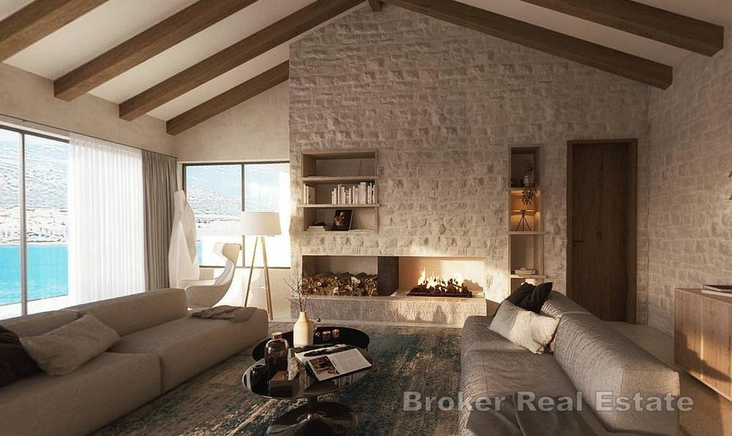 Luxury Villa With Open Sea View In Seget Donji, Split Dalmatia County ...