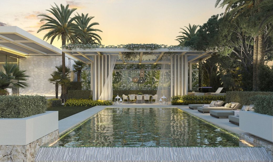 Nueva Andalucía House Detached Villa In Puerto Banus, Marbella, Spain ...