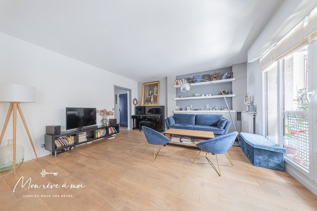 5 Room Apartment 3 Bedrooms 95 In Boulogne Billancourt, île De France ...