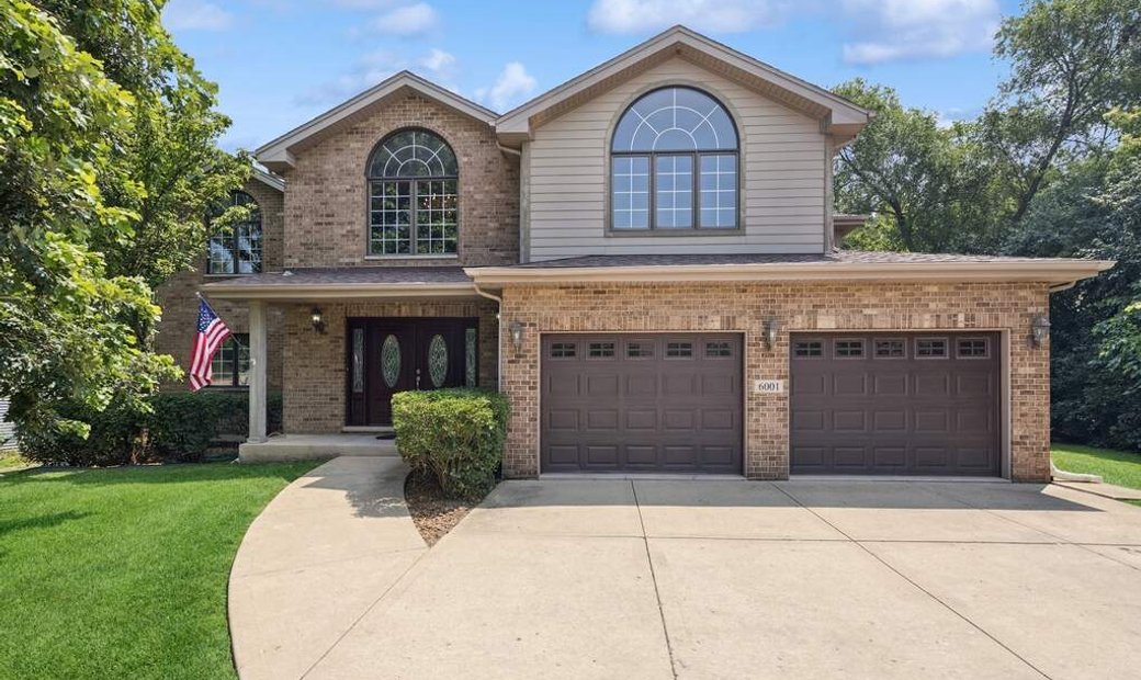 Brick Beauty With Backyard Oasis In La Grange, Illinois, United States ...