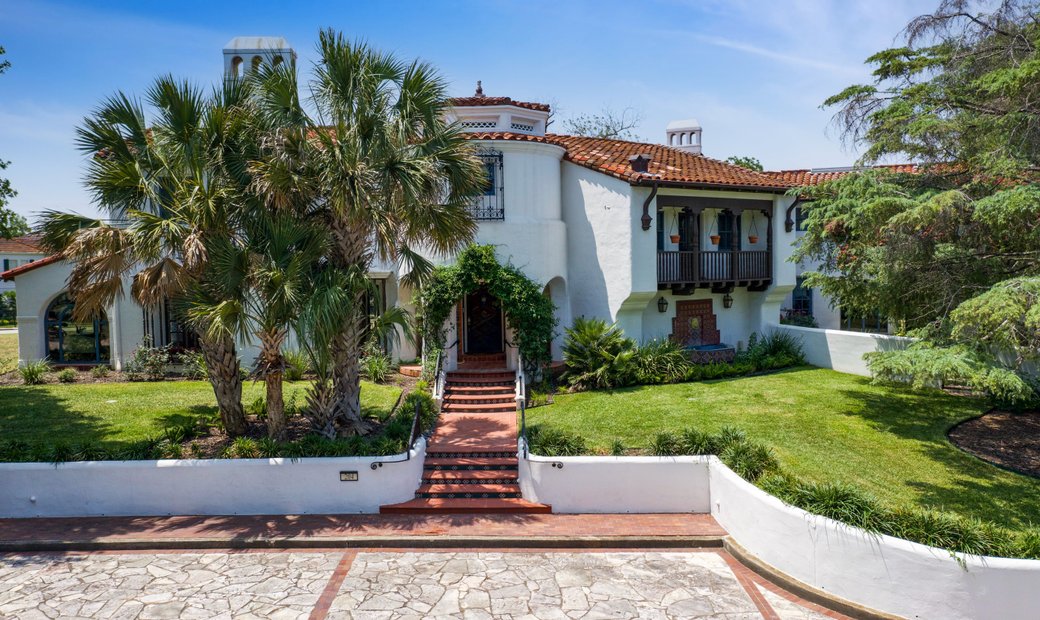 Finca Renacentista Colonial Española De En San Antonio, Texas, Estados ...