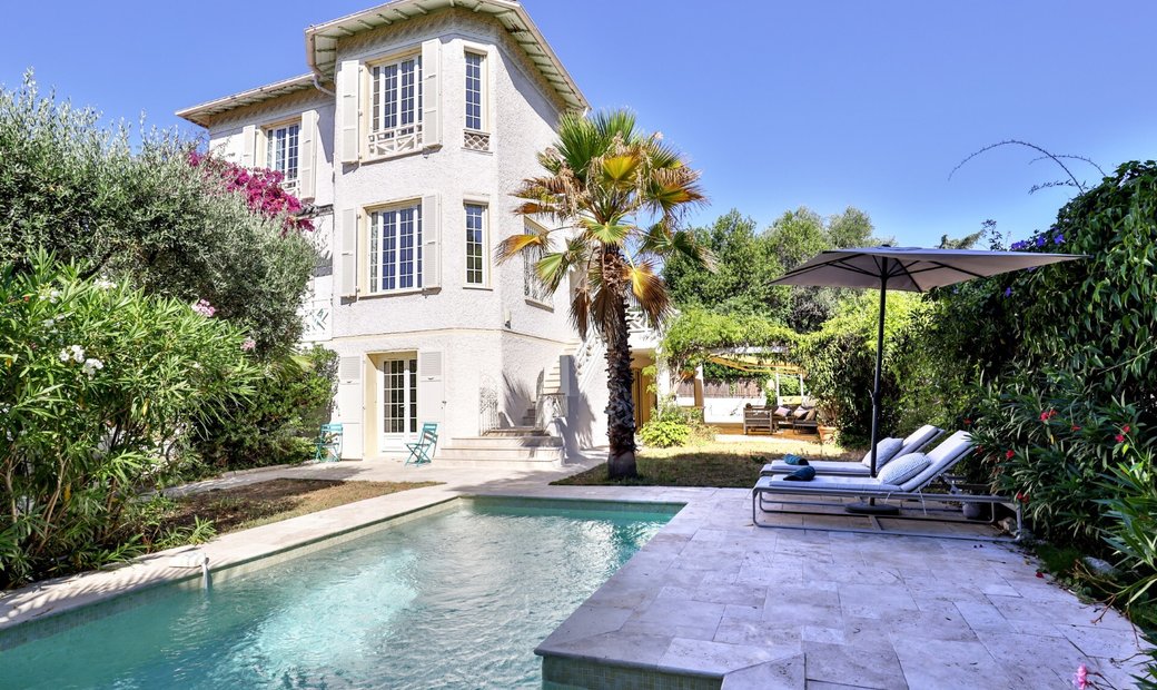 Joli Fabron Maison Belle époque Dans Nice, Provence Alpes Côte D'azur ...