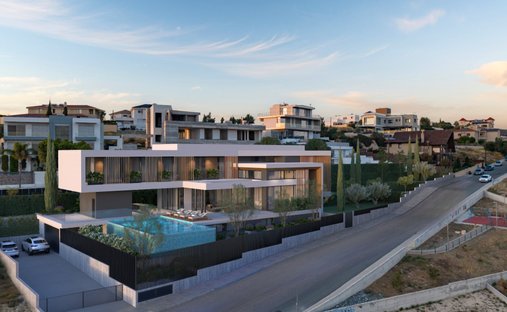 Luxury homes with balcony for sale in Panthea, Mesa Geitonia, Limassol ...