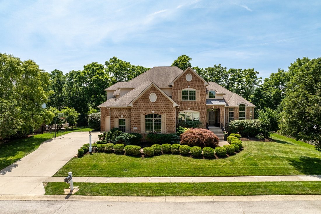 Custom Home Nestled In The Heart Of West In Carmel, Indiana, United ...