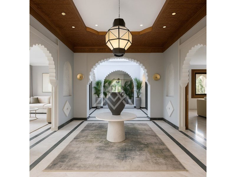 Stunning Villa In Arabish Andalusian Palace In Riviera Del Sol, Mijas ...