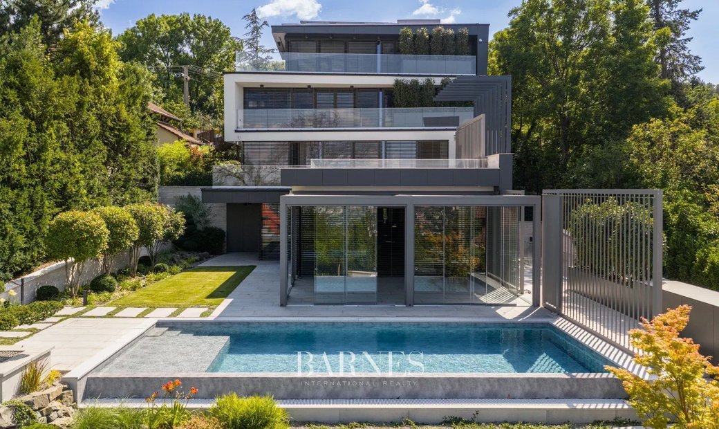 Turnkey Luxury Panoramic Family Villa In Xii. District In Budapest ...