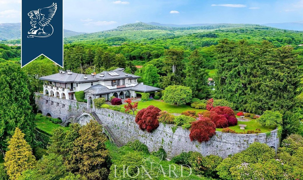 Designer Villa By Luigi Vietti, With Park In Andorno Cacciorna ...