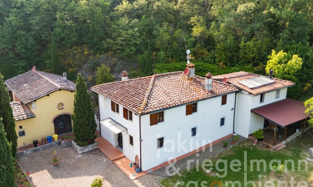 Two Country Houses With 12 Bedrooms 13 Km From Florence In Tuscany ...