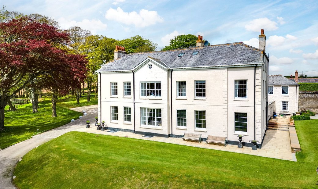 Veryan Green, Truro, Cornualles En Veryan Green, Inglaterra, Reino ...