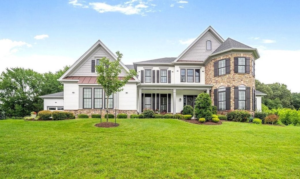 Dramatic Custom Modern Farmhouse In Gambrills, Maryland, United States ...