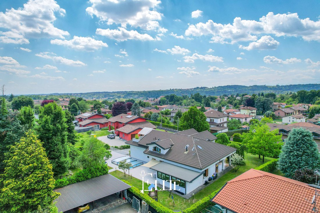 Villa With Swimming Pool And Three Independent In Castronno, Lombardy ...