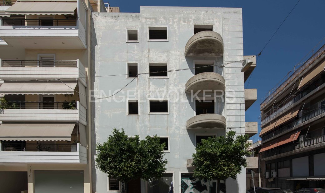 Corner 5 Storey Unfinished Building In Sepolia In Athens, Greece For ...