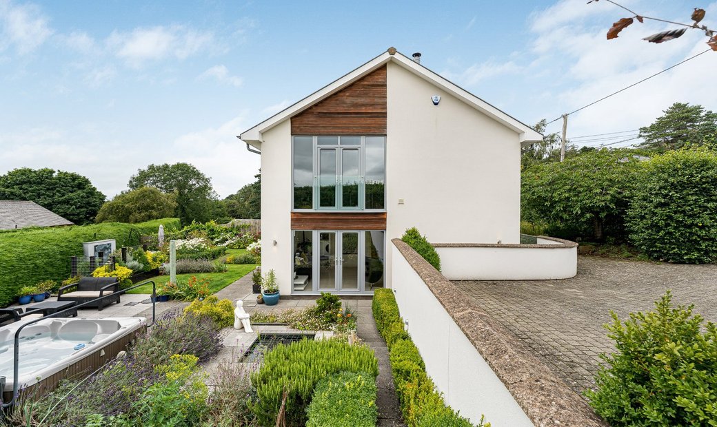 House, Lon Y Mynydd, Llanbedr In Llanbedr Dyffryn Clwyd, Wales, United ...