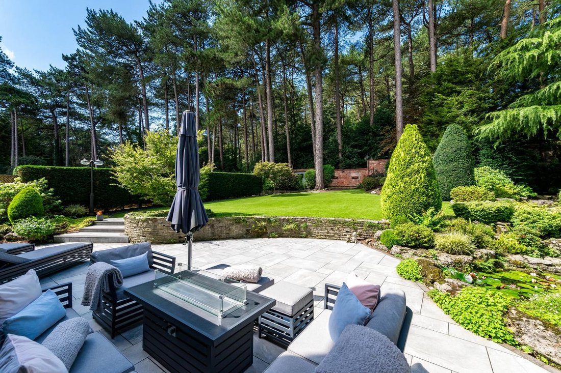 Luxury Living In Serene, Forest Framed In Formby, England, United ...