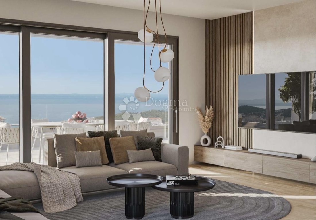 Exklusive Wohnungen Mit In Makarska, Gespanschaft Split Dalmatien ...