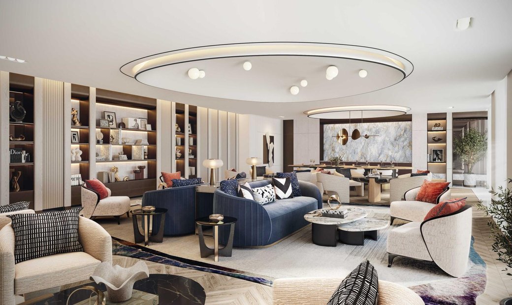 Elegant Half Floor Penthouse In Sofitel In Dubai, Dubai, United Arab ...