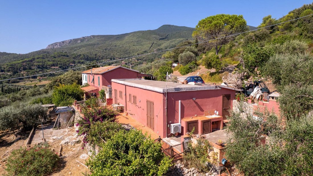 Maison Individuelle à Vendre à Monte Dans Porto Ercole, Toscane, Italie ...