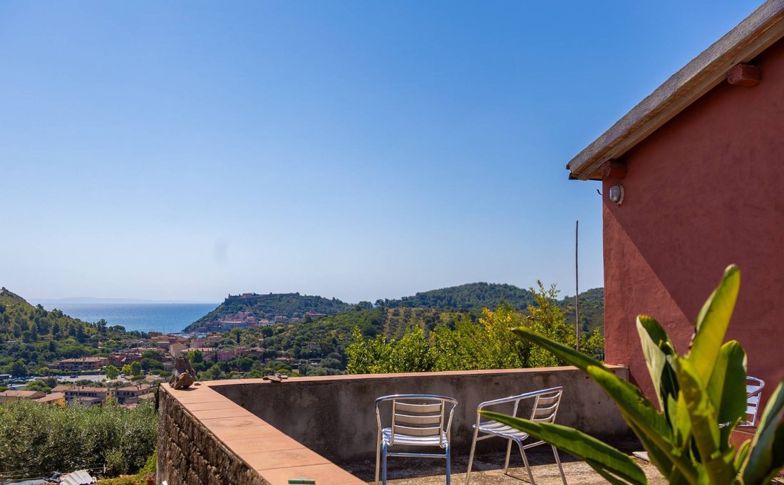 Maison Individuelle à Vendre à Monte Dans Porto Ercole, Toscane, Italie ...