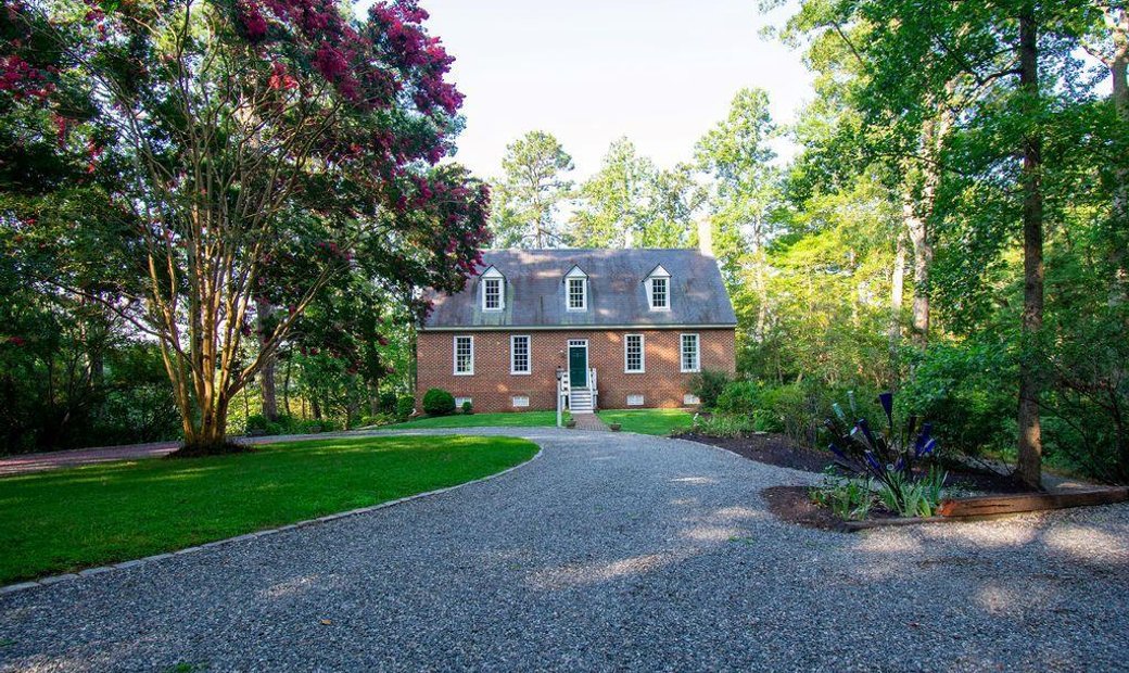 Truly Virginia Colonial Style Custom Home In Lancaster, Virginia ...
