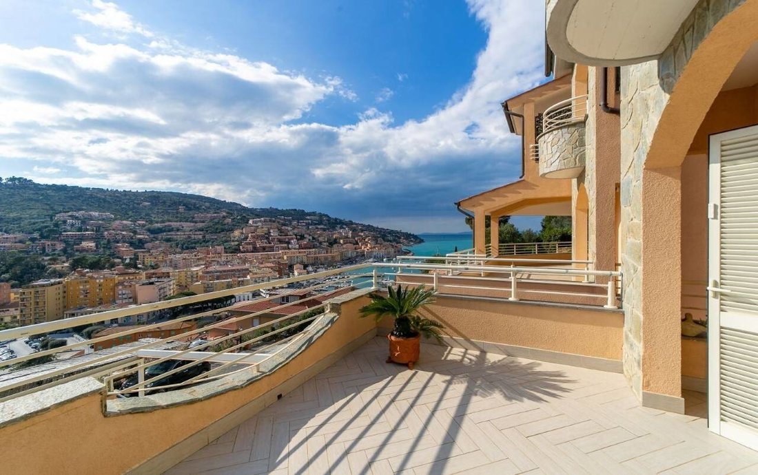 Elegant Property With Double Terraces In Porto Santo Stefano, Tuscany ...