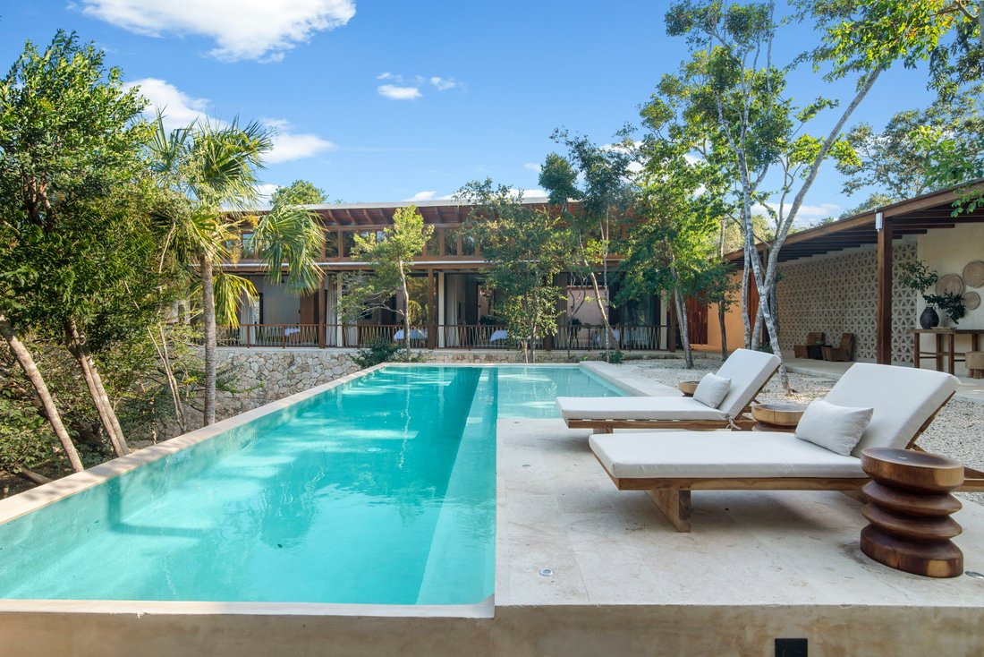 Le Luxe De La Jungle Sur Un Dans Alma Tulum Hotel, Quintana Roo ...