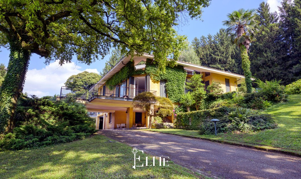 Prestigious Villa With Lake View – In Galliate Lombardo, Lombardy ...