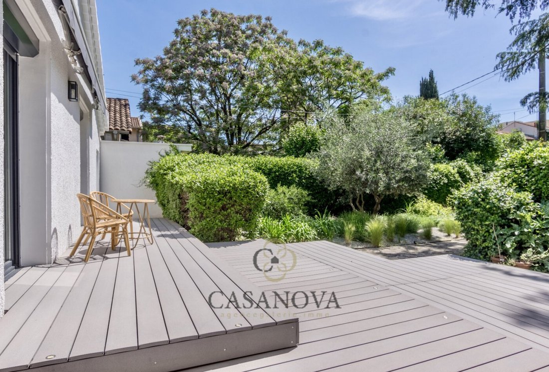 Renovated House With Garden And Parking In Montpellier, Occitanie ...