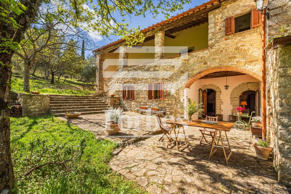 Wonderful Casale In The Heart Of Chianti In Castagnoli, Tuscany, Italy ...