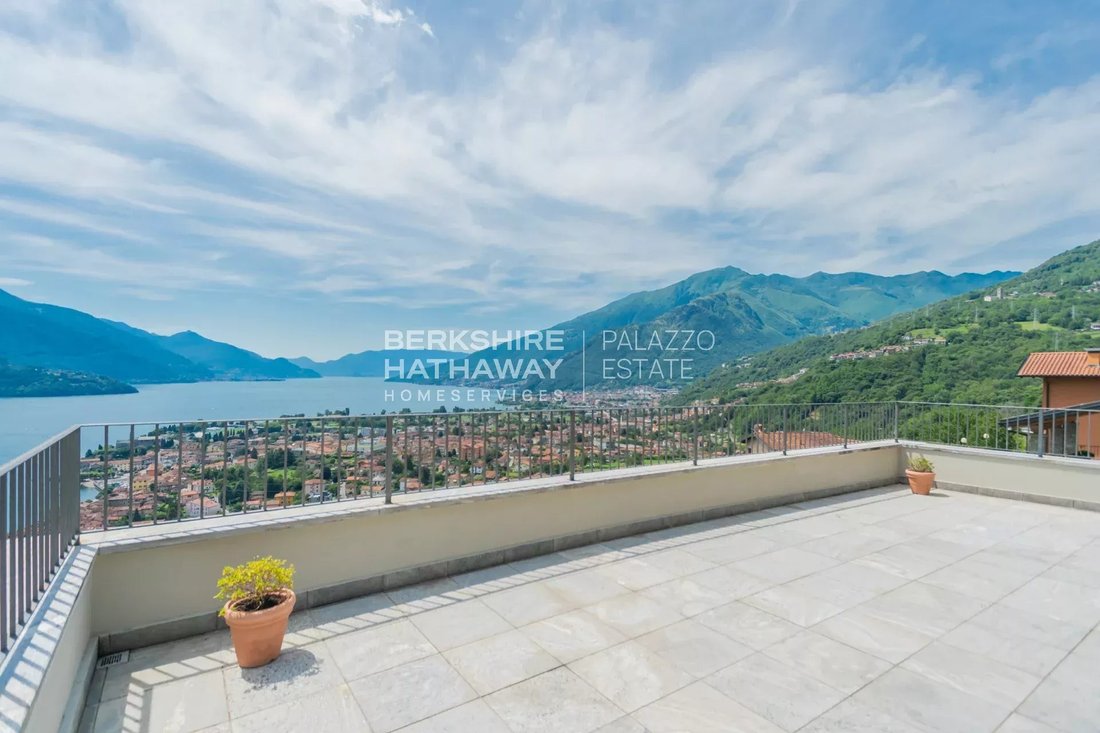 Lake Como Panoramic Penthouse With In Gravedona Ed Uniti, Lombardy ...