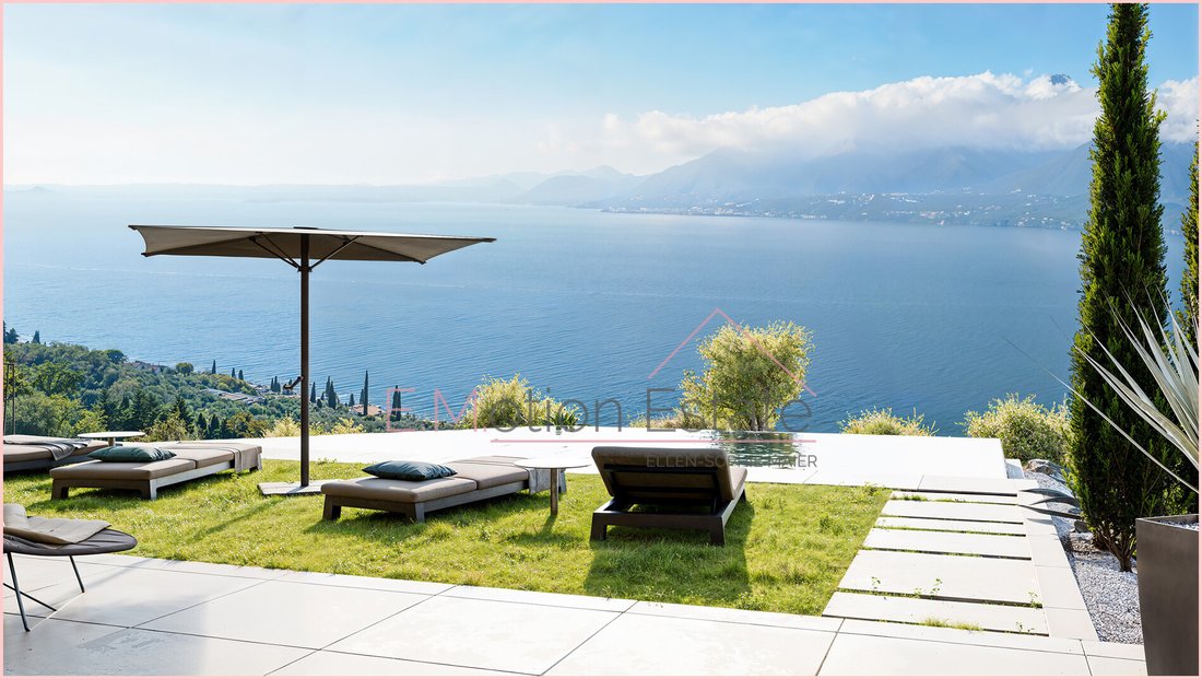 Villa Pali: High End Villa With Infinity In Torri Del Benaco, Veneto ...
