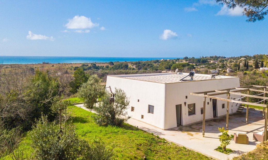 Salentine Villa With Panoramic Sea View On Sale In In Salve, Apulia ...