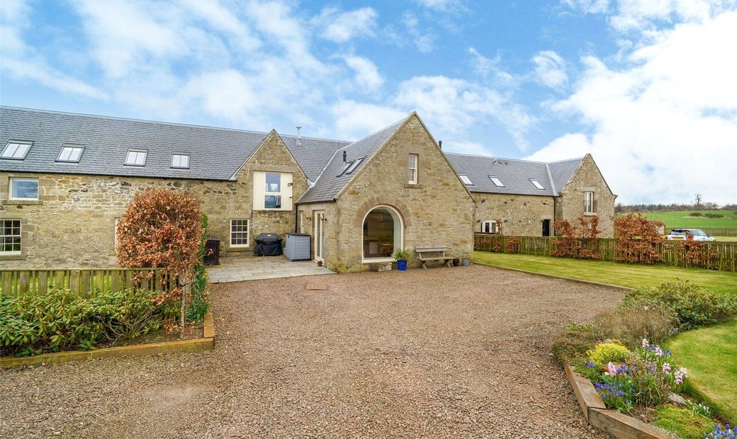 House, Edrom Newton Steading, Duns, Scottish In Duns, Scotland, United ...