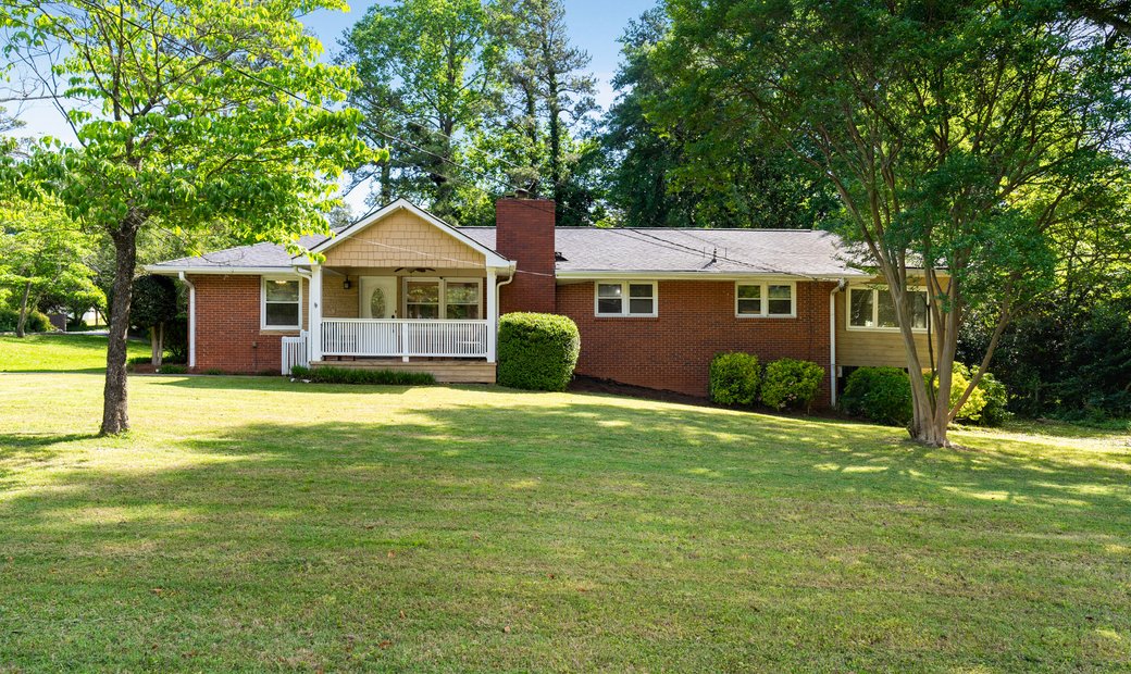 Enchanting Ranch Style Home On A Prized In Decatur, Georgia, United ...