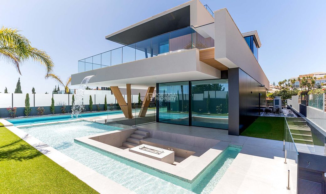 Brand New Villa Only 300m From In Praia Dos Pescadores, Olhos De Agua ...