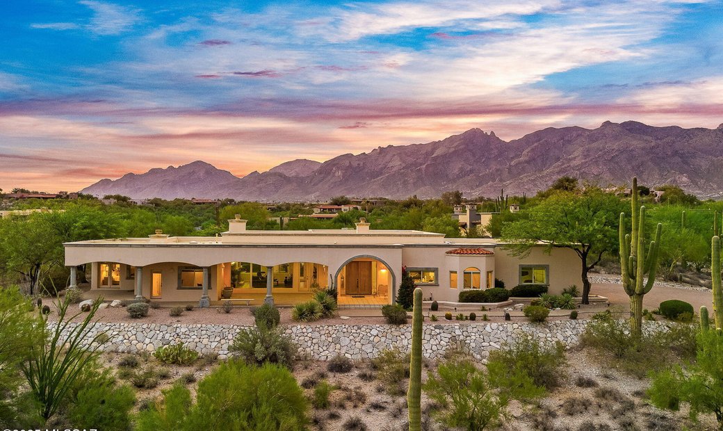 Grand Catalina Foothills Estate With Stunning In Tucson, Arizona ...