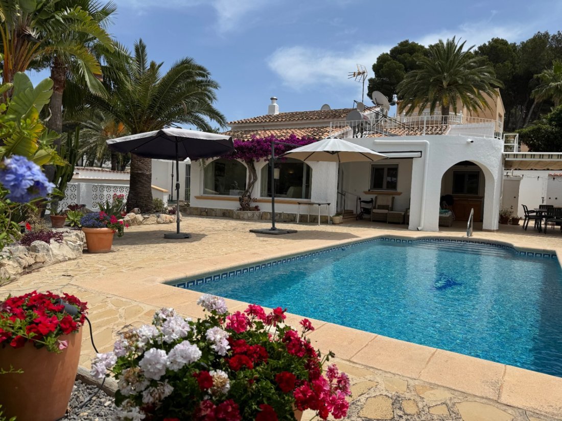 Villa In The Exclusive San Jaime In Moraira, Teulada, Valencian ...