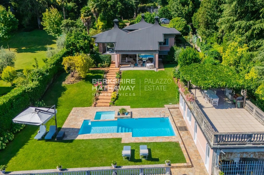 Lake Como – Stunning Lakefront Villa With Swimming In Limonta, Lombardy ...