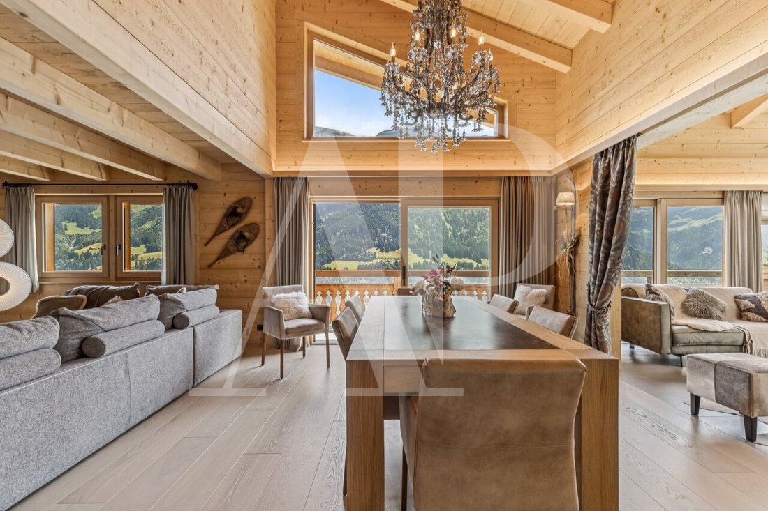 Exclusivity Splendid Alpine Chalet For Sale In Champéry, Valais ...
